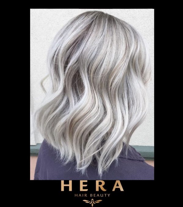 Silver Hair Colour Look Book in Singapore | Hera Hair Beauty
