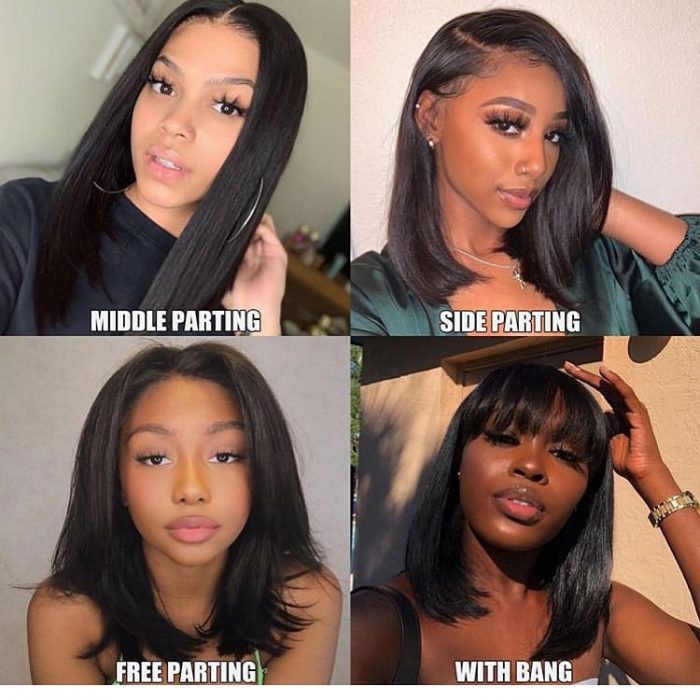 The Perfect Hair Parting For Your Face Shape | Hera Hair Beauty