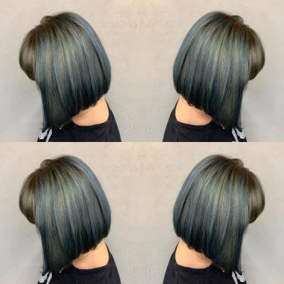 Ash Green Hair Inspirations | Hera Hair Beauty