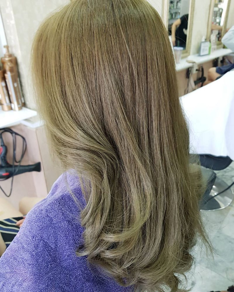 Ash Green Hair Inspirations | Hera Hair Beauty